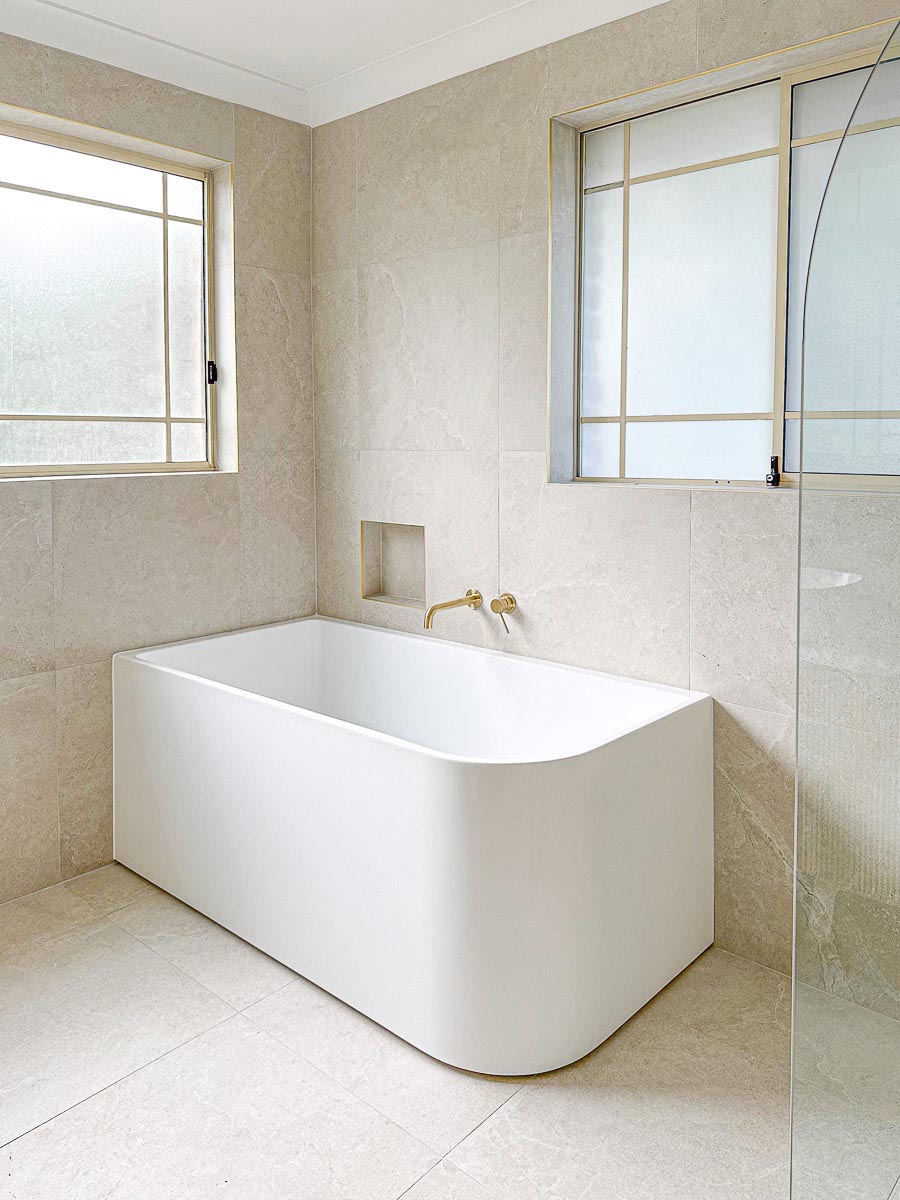 Sandstone Colour Bathroom Tiles