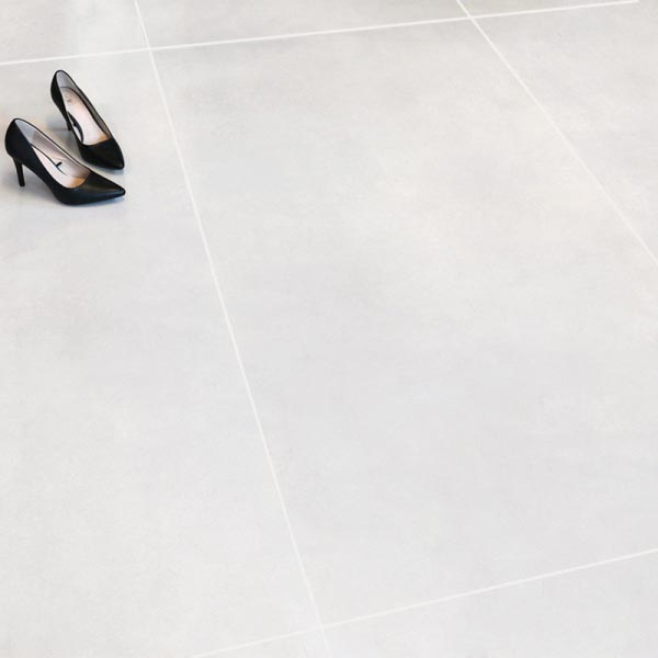 Lounge Light Grey Matt Large Format Concrete Look Tile 750x1500mm