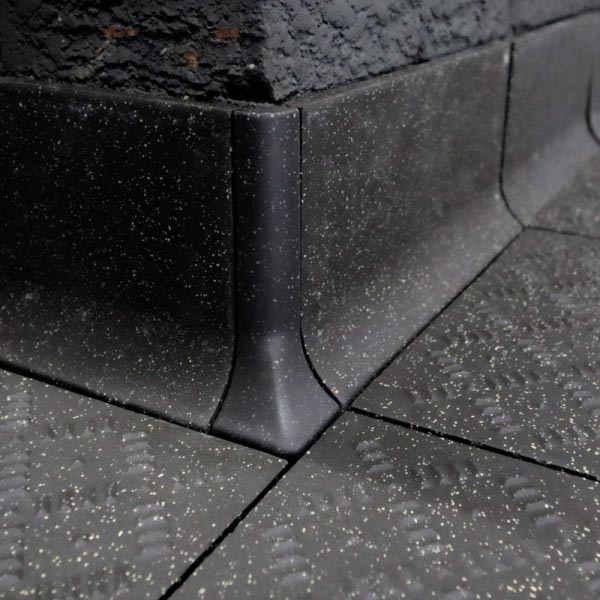Buy Techo Charcoal Corner-External Commercial Tile (Code:02516)