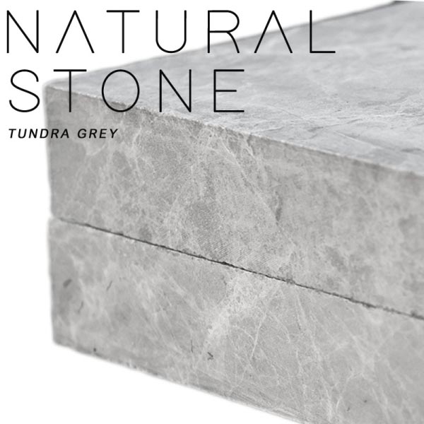Tundra Grey Sandblasted & Brushed Natural Stone Paver 406x610x30mm