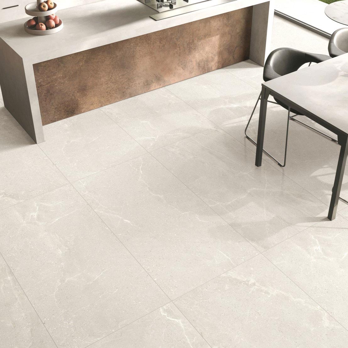 Shop Milestone Neutral In&Out Stone Look 600x1200 Tiles