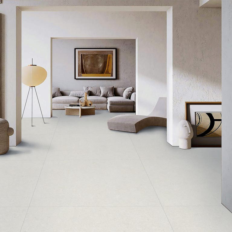 Athens Earth Matt Large Format Limestone Look Tile 1200x1200mm