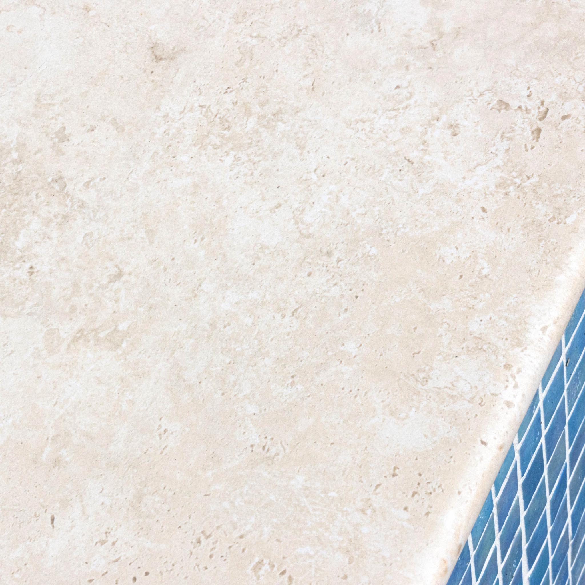 Buy New Travertine Cross-Cut Bianco Porcelain Bullnose 400x600 20mm ...