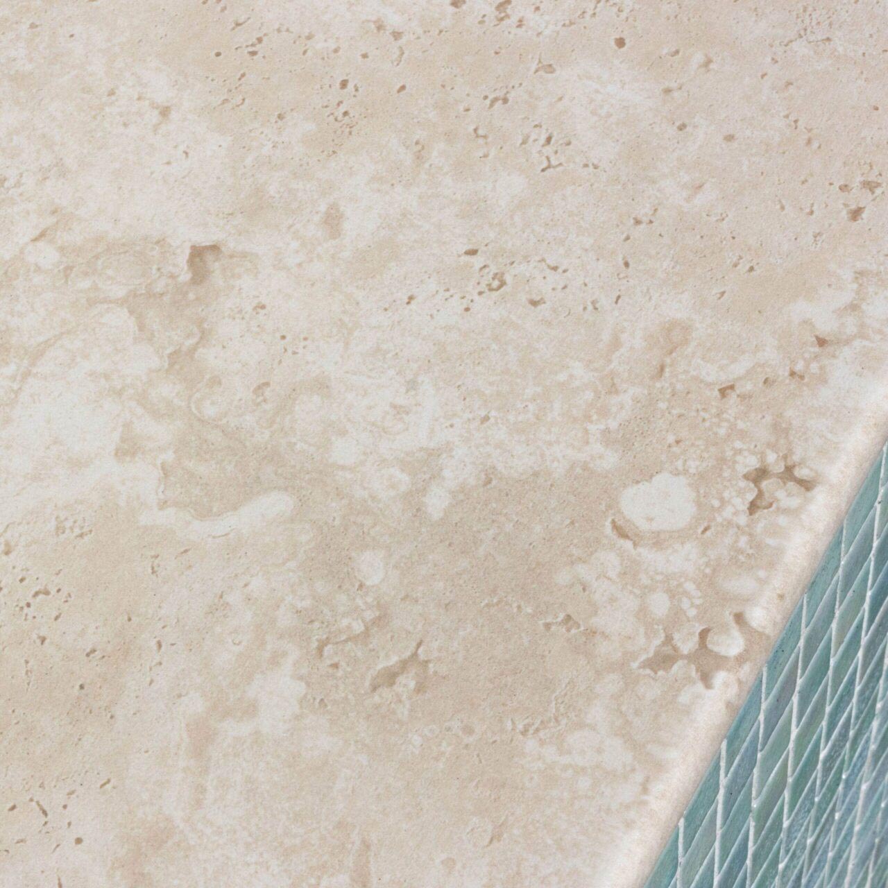 Buy New Travertine Cross-Cut Warm Porcelain Bullnose 400x600 20mm (Code ...