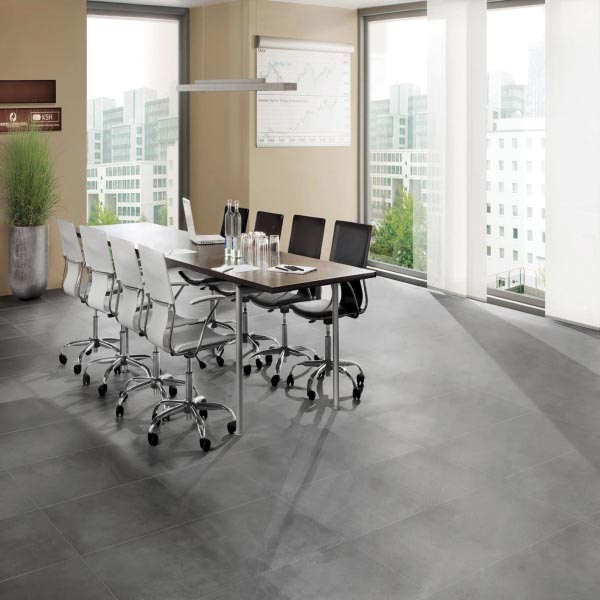 Surface Cool Grey Lappato Concrete Look Porcelain Tile 600x1200mm
