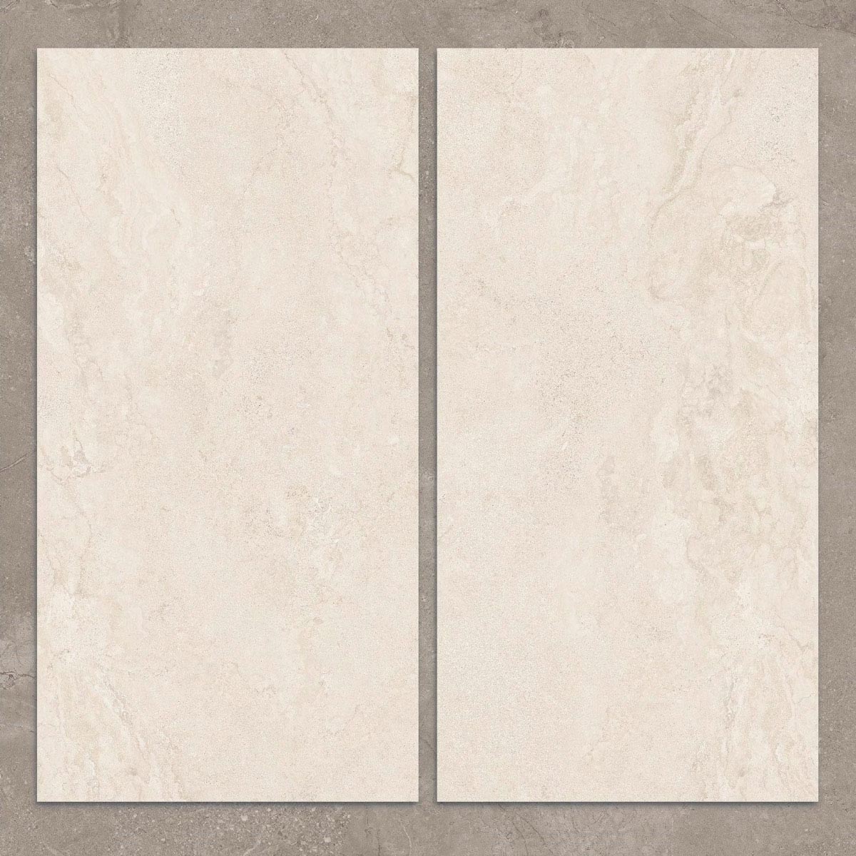 Classic Travertine Warm Matt Large Format Porcelain Tile 750x1500mm