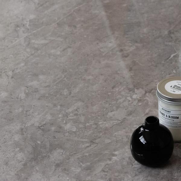 Florence Grey Polished Stone Look Porcelain Tile 600x1200mm