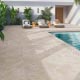 Buy Spanish Tempe Beige In&Out Large Stone Look Tile 1200x1200 (Code:02932)