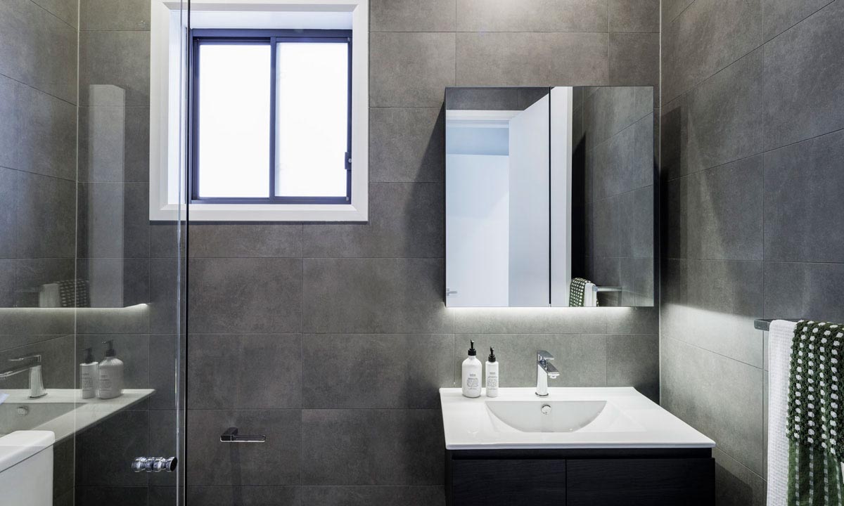Buy Modern Concrete Mid Grey Matt Tile 300x600 (Code:02975)