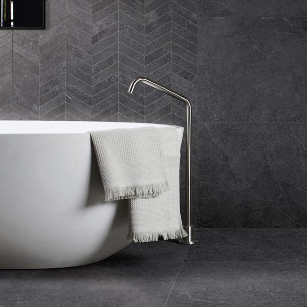 Anz Coal In & Out Stone Look Tile 600x600mm