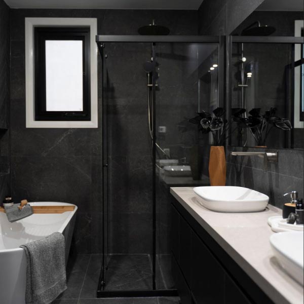 Buy Anz Coal In&Out Stone Look Tile 600x600 (Code:03004)