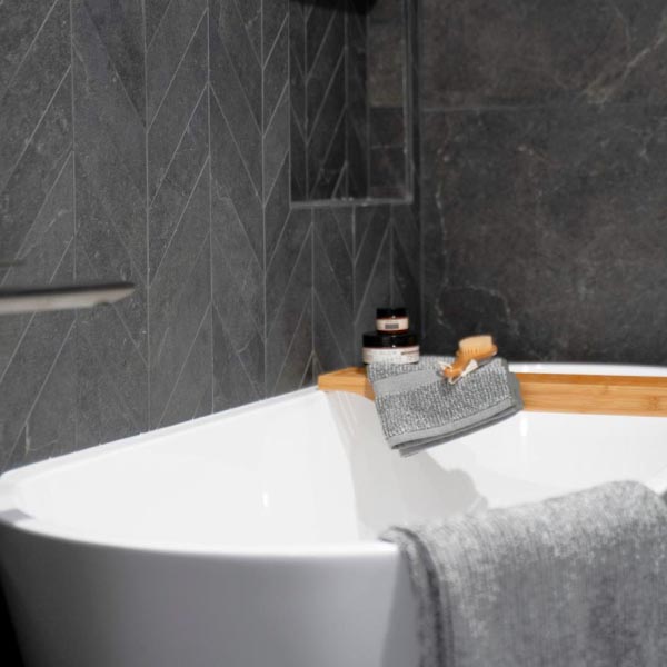Anz Coal In & Out Stone Look Tile 600x600mm