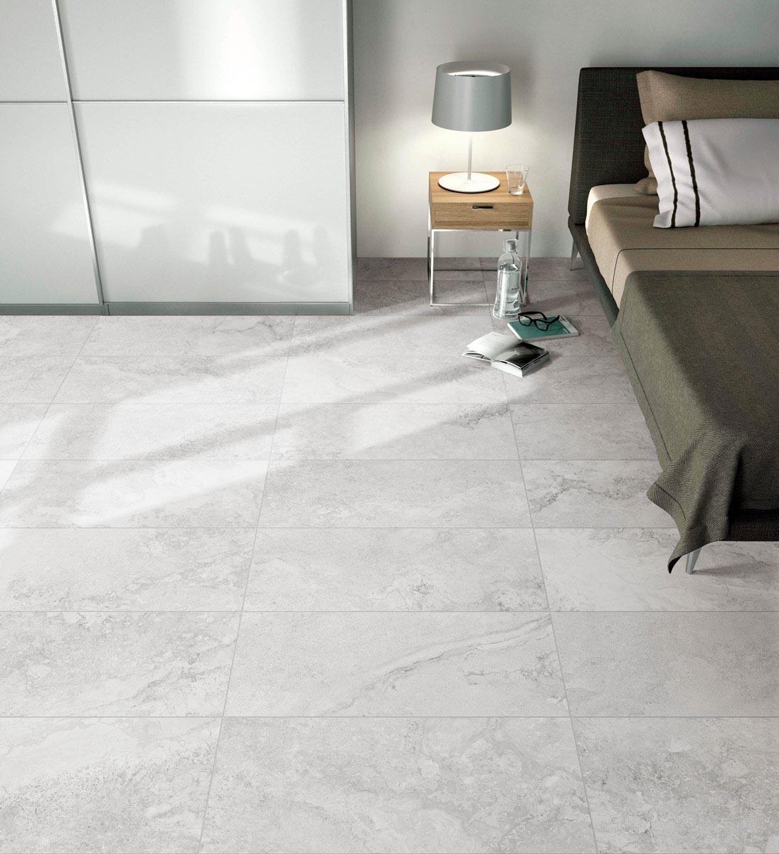 Everest Salt In & Out Stone Look Tile 300x600mm