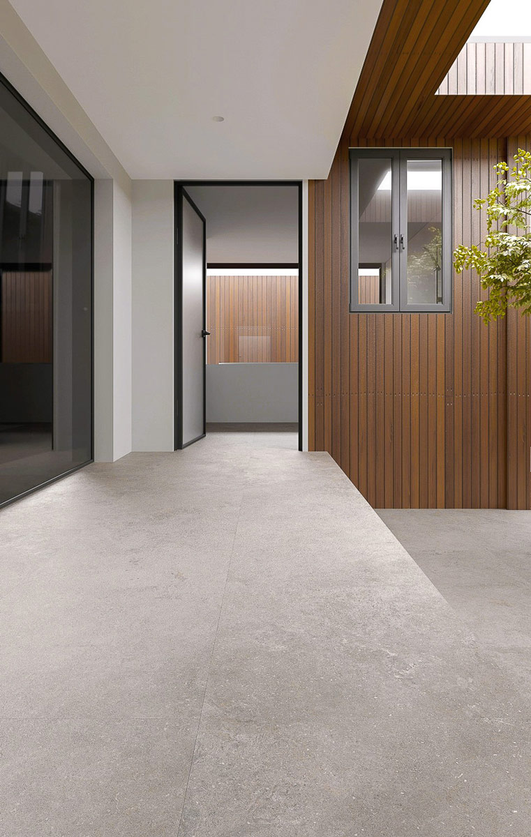 Juliet Grigio Matt Stone Look Tile 600x600mm