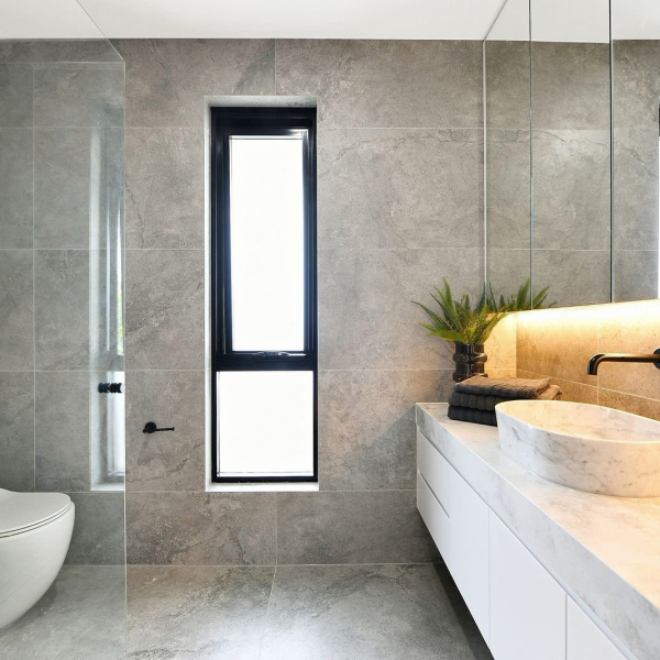 Buy Newport Gris In&Out Stone Look Tile 600x600 (Code:02981)