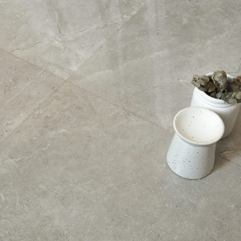 Buy Portus Taupe Polished Marble Look Tile 300x600 (Code:03042)