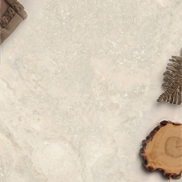 Romeo Bianco Matt Stone Look Porcelain Tile 600x600mm