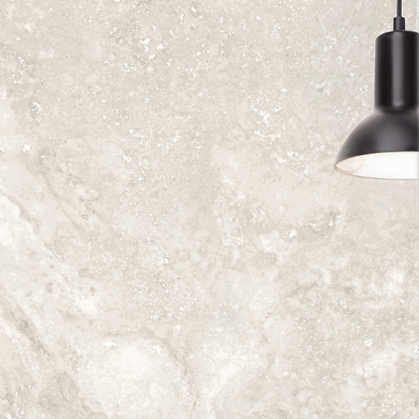 Romeo Bianco Matt Stone Look Porcelain Tile 600x600mm