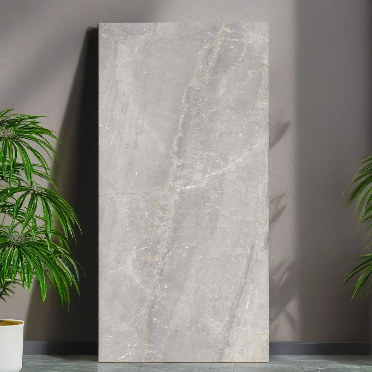 Buy Italian Davinci Grey Matt Marble Look Tile 600x1200 (Code:03202)