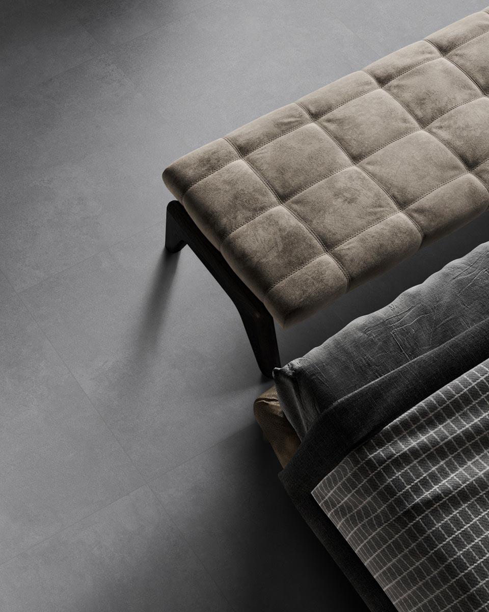 Buy Hera Dark Grey Matt Concrete Look Tile 300x300 (Code:03211)