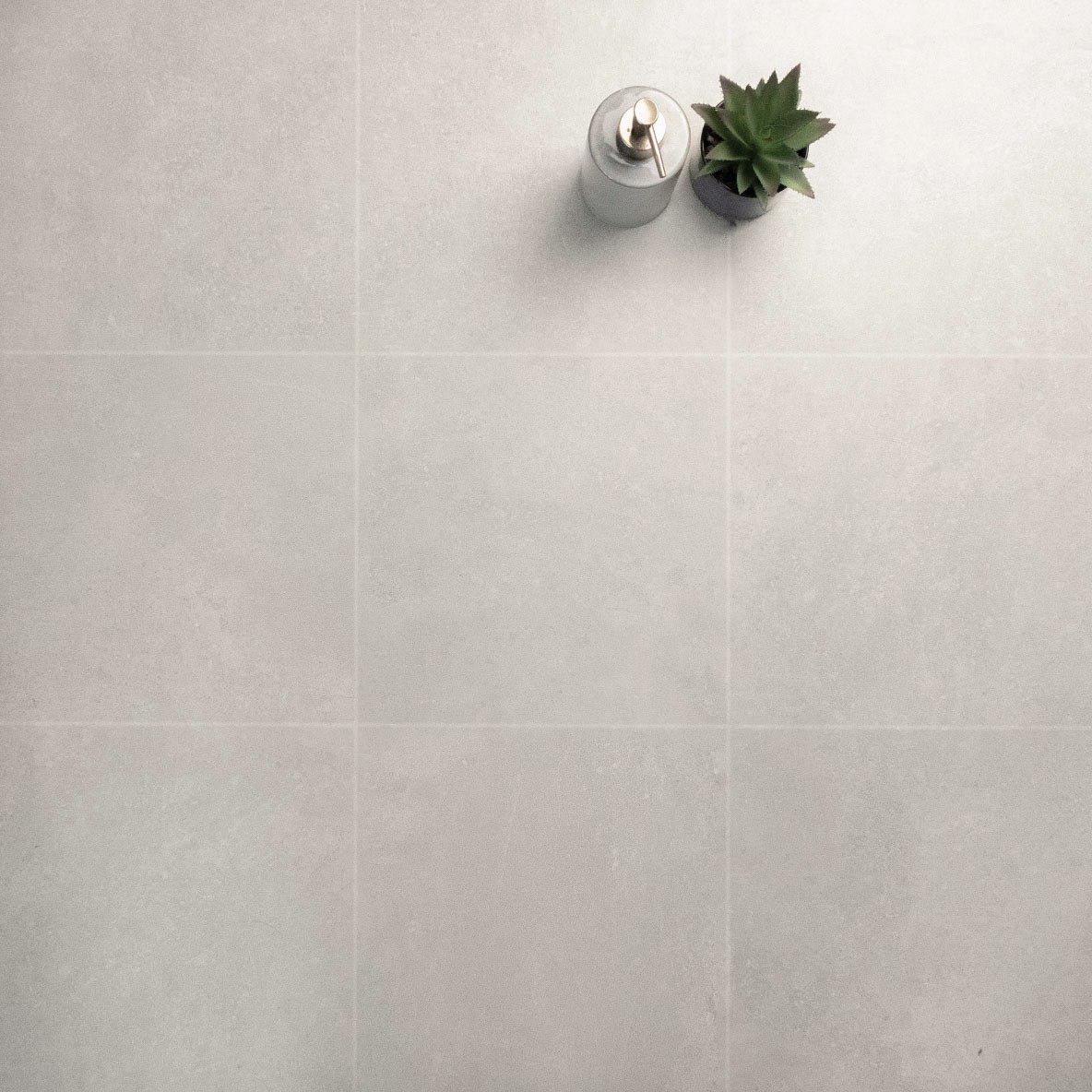 Hera Greige Matt Concrete Look Tile 300x300mm